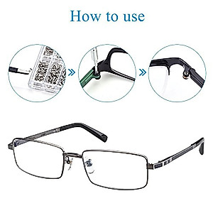 1000Pcs Eyeglass Repair Kit, Screws Nut Set for Glasses Clocks Watches Stainless Steel Assortment with Screwdriver & Tweezers Universal Repair Screws Tool Kit
