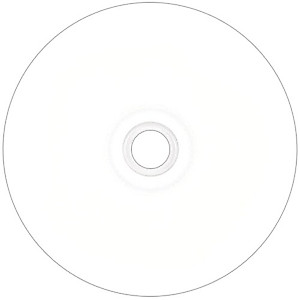 PLEXDISC 645-212 50 GB 6X Blu-ray Double Layer White Inkjet Recordable Disc BD-R DL, 10-Disc Spindle