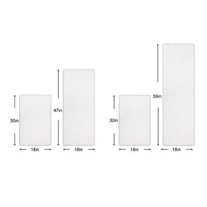 Kitchen Rug Set 2 Piece, Wine Kitchen Floor Mats Waterproof & Non-Slip PVC Leather Anti Fatigue Comfort Standing Mat Washable Kitchen Rugs Runner, Red Wine Grape Cheese Brown Vintage Wood Grain