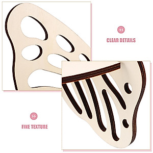 DEARMAMY Butterfly Corner Shelf Floating Shelf Display Shelf for Bedrooms Boho Cute Bathroom Kitchen Office Living Room Decor