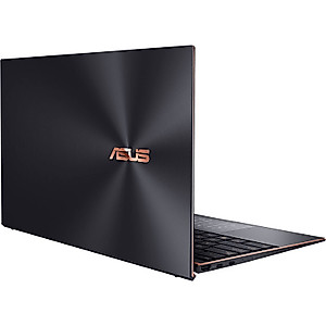 ASUS ZenBook S Ultra Slim Laptop, 13.9" 3300x2200 3:2 500nits Touch, Intel Evo Core i7-1165G7, 16GB RAM, 1TB SSD, Thunderbolt 4, TPM, Windows 10 Pro, AI Noise-Cancellation, Jade Black, UX393EA-XB77T