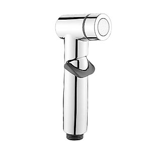 MagiDeal High Pressure Handheld Bidet Sprayer, Toilet Water Sprayer Washing Portable Cleaning for Personal Wash Cloth Diaper Wash Butt, Argent, 14.8cmx5.9cm