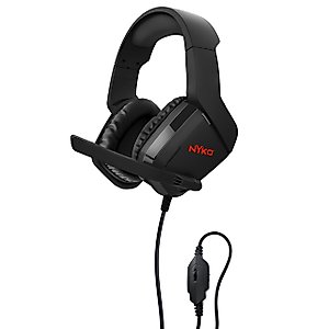 Nyko NXBX-4500 Wired Stereo Headset for Xbox Series X|S, Xbox One, PS4, PS5, & Switch – Over-Ear, Comfortable & Compatible with Xbox Series X