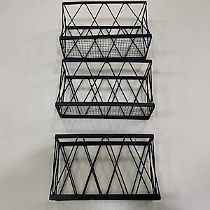 Zksbdxz Bathroom Cabinet Door Storage Basket Elegant Wall Mounted Organizers Functional Storage Basket for Home Essential