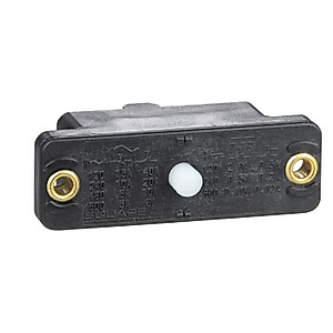 Telemecanique Sensors 9007AO2 Snap Switch with Basic Plunger, No Enclosure, 1 NO + 1 NC, 600 VAC, 15 Amp