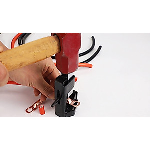 Mofeez Hammer Lug Crimper Tool for 8 AWG - 0000 AWG Battery and Welding Cables