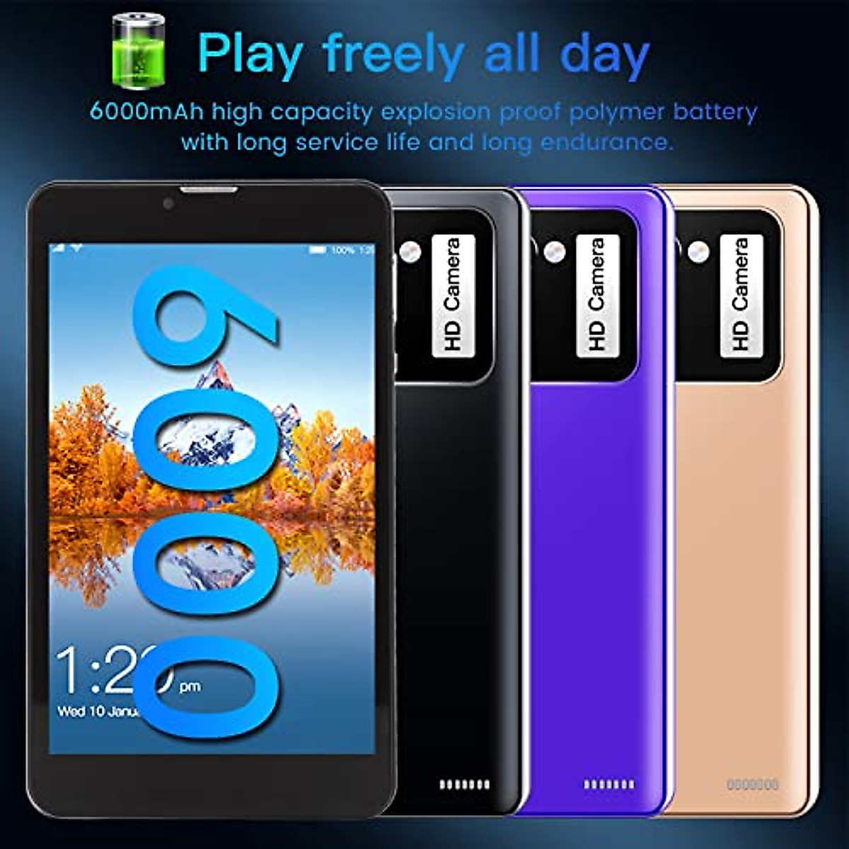 7 inch IPS Octa Core 32GB HD Tablet for Work US Plug