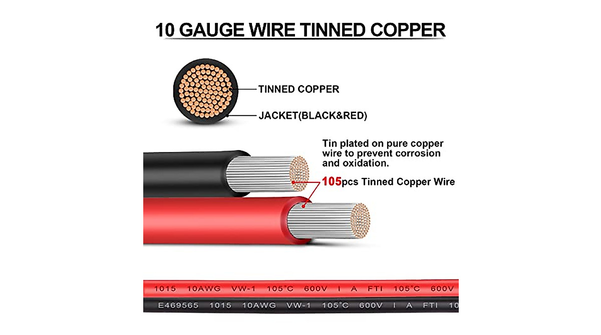 2 Pin Power Connector Adapter for Solar Panels