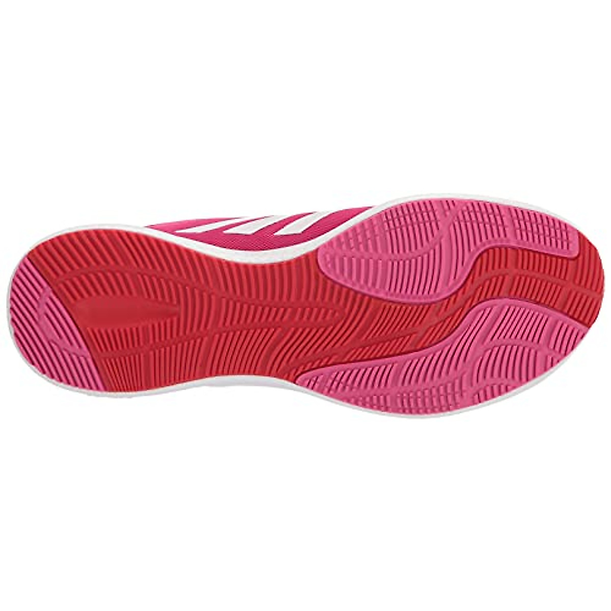 adidas Women's Edge Lux 4 x Marimekko Running Shoe, Team Real Magenta/White/Vivid Red, 6