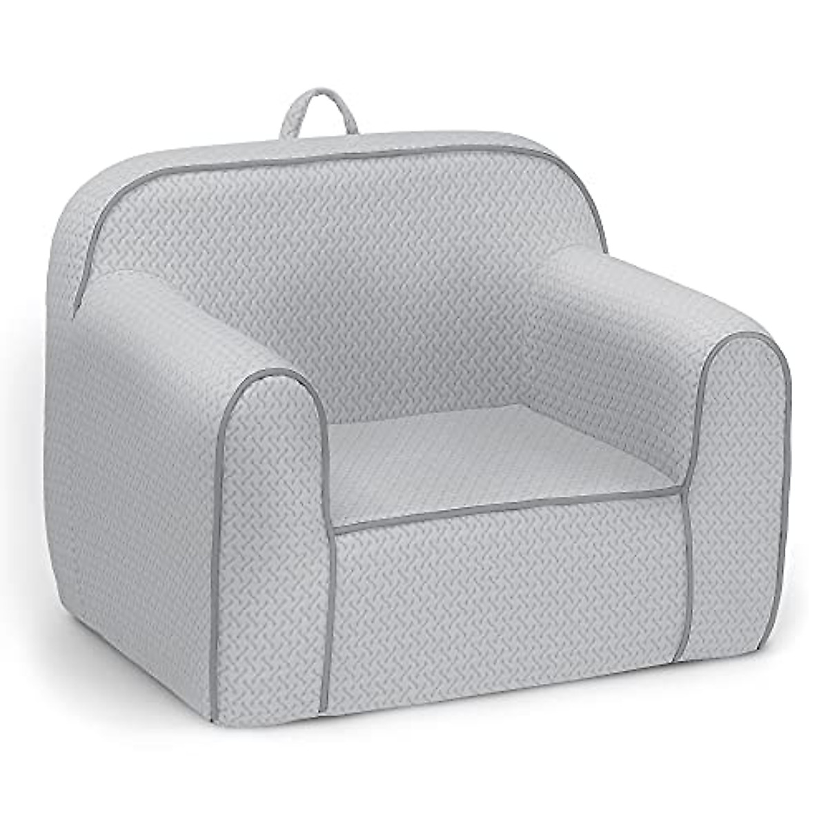 iComfort Memory Foam Chair for Kids for Ages 18 Months and Up, Grey