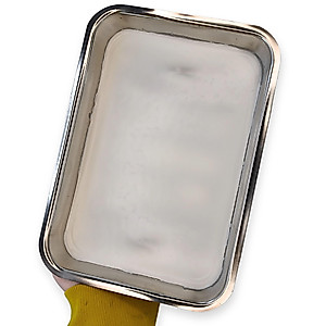 Eisco Labs - Metal Dissecting Tray with Wax, 12x9x2" - Stainless Steel Dissection Tray for Biology, Anatomy, Forensic Science & Specimen Pinning, Lab Dissection Trays, Wax-Lined Stainless Trays