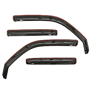 Westin Wade 72-88491 in-Channel Wind Deflectors, Smoke Tint, (4-Piece Set)