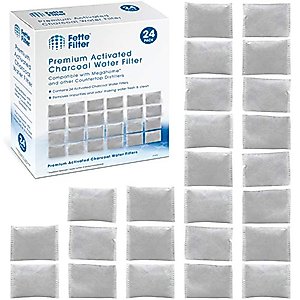Fette Filter - Countertop Distillers Water Filters Compatible with Megahome and Other Counter Top Water Distiller Models - Pack of 24