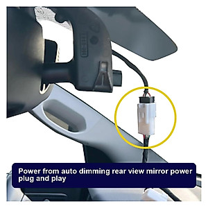 FITCAMX 4K 2160P Dash Cam WiFi Connection APP Control,Car Camera Compatible with Jeep Grand Cherokee 2014 2015 2016 2017 2018 2019, (Color : HD2-6067, Size : 4K Dual Cam 128GB)