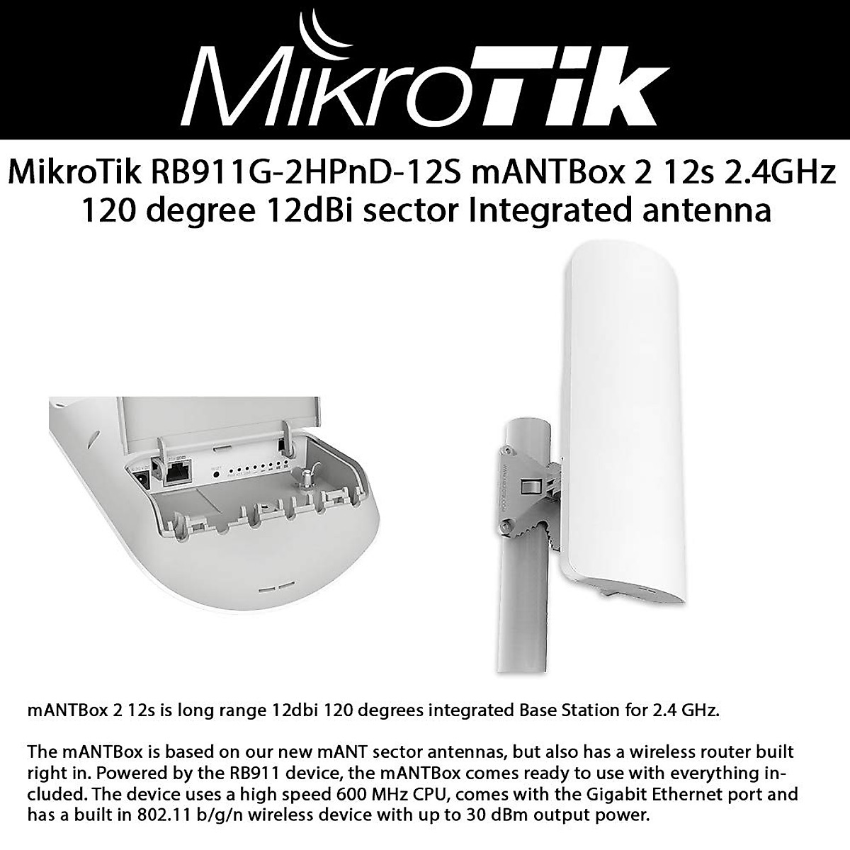 MikroTik mANTBox 2 12s