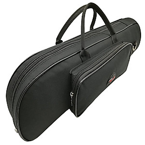 Xinlinke Trumpet Gig Bag 5mm Padded Soft Carrying Case with Single Shoulder Strap