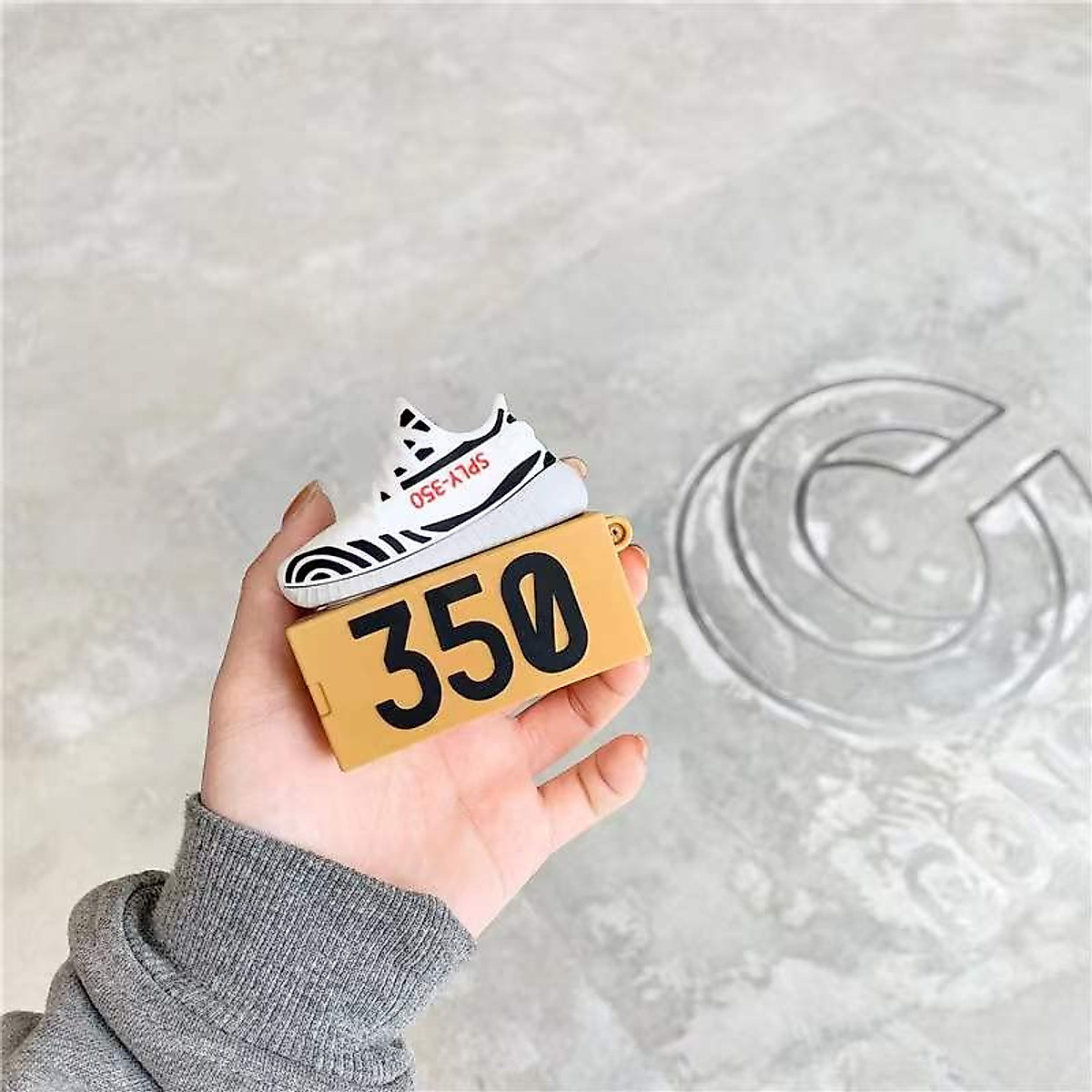 for Air pod 3 3rd Generation Case, Cute 3D Lovely Unique Cartoon for Air pod 3 Silicone Cover Fun Funny Cool Design Fashion Cases for Boys Girls Kids Teen for Air pod 3 (2021) (35 White)