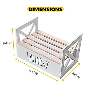 CHONIC Detergent Holder for Laundry Room, Farmhouse Detergent Dispenser, Liquid Soap Storage Organization, Detergent Stand with Drip Catcher Drip Tray Measuring Cup, Laundry Station Organizer, White