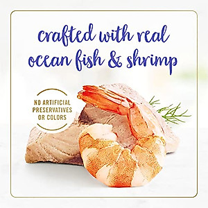 Purina Fancy Feast Grilled Wet Cat Food Seafood Feast in Wet Cat Food Gravy - (Pack of 24) 3 oz. Cans