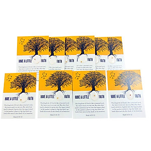 Mustard Seed of Faith Holy Prayer Cards Gift Set, Pack of 10