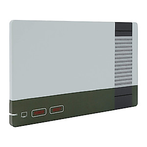 eXtremeRate Classics NES Style Soft Touch Joycon Housing Shell (D-Pad Version) with Full Set Buttons for Nintendo Switch, Replacement Faceplate for Nintendo Switch Dock – Joy-Con Dock NOT Included
