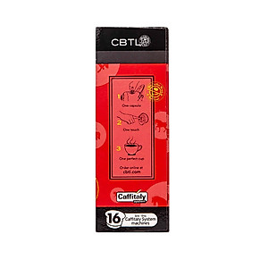 CBTL Italian Espresso Capsules By The Coffee Bean & Tea Leaf, 10 Count Box