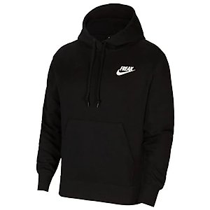 Nike Men's Giannis Greek Freak Pullover Hoodie (Large, l) Black/White