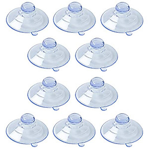 QDiShi 10 Pcs Radar Detectors Suction Cups for Clear Cobra Escort and Beltronics Radar Detector Mount