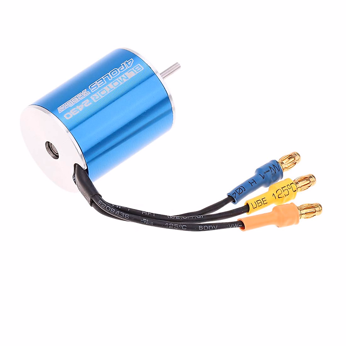 Surpass Hobby 2430 5800KV 7200KV 4P Sensorless Brushless Motor & 25A Brushless ESC Electric Speed Controller for 1/16 1/18 RC Car Truck Model (7200KV)