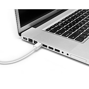 BlueRigger Mini DisplayPort to HDMI Female Adaptor Cable ((Mini DP/Thunderbolt to HDMI Cable) - Compatibe with MacBook Pro/Air - with HD Audio