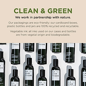 Lazartigue Repair Shampoo, Vegetal Keratin for Deep Repair & Shine, Vegan, Sulfate-Free, Silicone-Free, for Damaged Hair, 8.4 Fl. Oz.