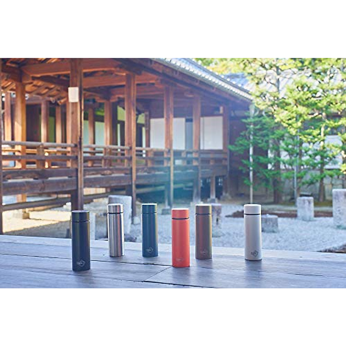 IPPINKA Poketle Personal Insulated Bottle, Small 120ml, Stainless Steel, Lightweight, Navy