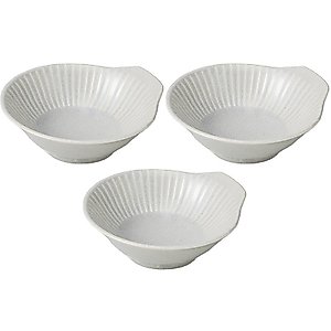 セトモノホンポ(Setomonohonpo) Set of 3 Tokusa Gray Lightweight Drinking [5.4 x 5.1 x 1.9 inches (13.8 x 13 x 4.7 cm) | Drinking Water