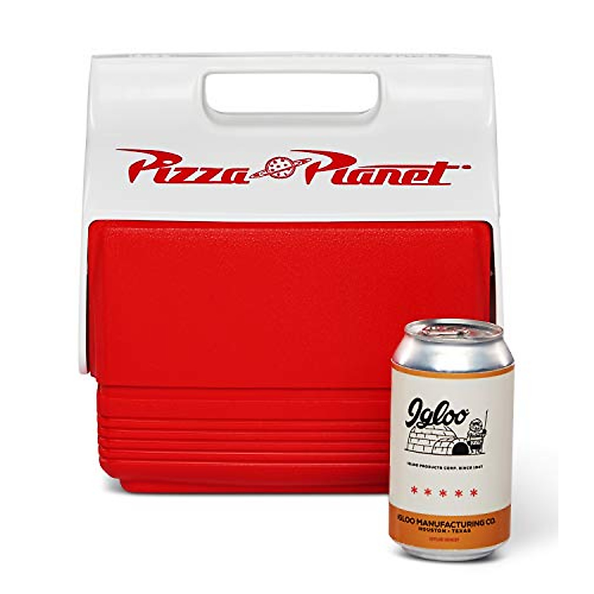 Igloo 4 Quart Limited Edition Toy Story Pizza Planet Portable Lunchbox Mini Playmate Cooler Ice Box, Small