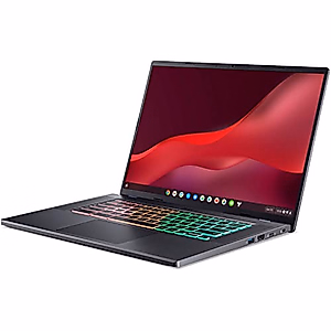 acer 2023 Cloud Gaming Chromebook 516 GE 16" WQXGA 2560 x 1600 120Hz Laptop, 12th Gen Intel 12-Core i5-1240P up to 4.4GHz, 8GB LPDDR4X RAM, 512GB PCIe SSD, WiFi 6, BT 5.2, RGB Backlit KB, Chrome OS