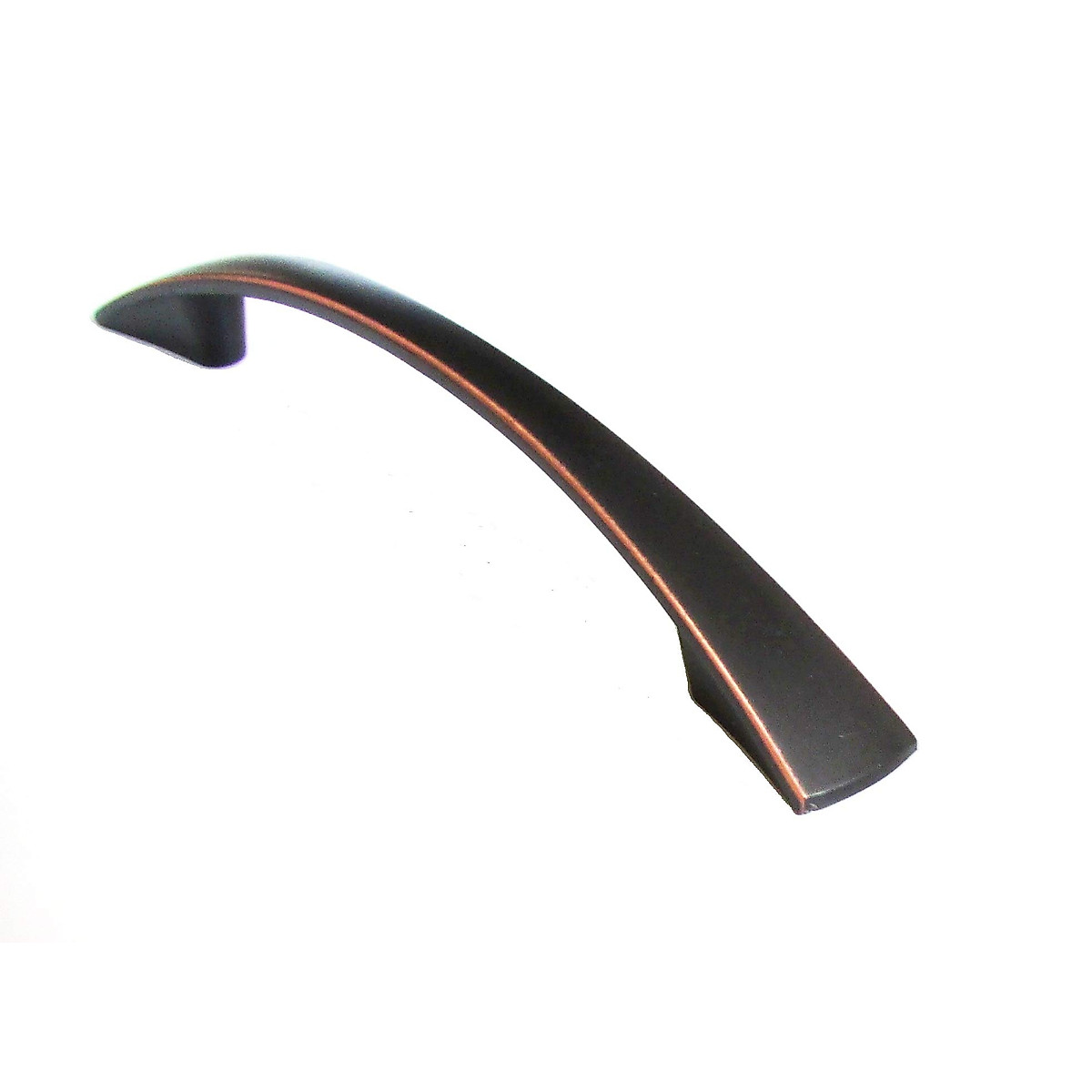 HandleMax 6" Oil Rubbed Bronze Pull Cabinet Handle Dresser Drawer Knob Kitchen Hardware, 128mm (5") Hole Centers, 04ORB128, 25 Pack