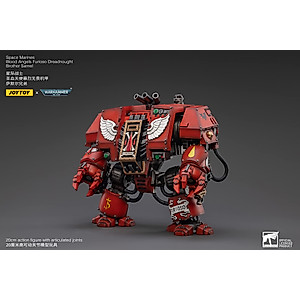 HUAXI DARK SOURCE(HAINAN)TECH JoyToy Warhammer 40K: Blood Angels Furioso Dreadnought Samel 1:18 Scale Action Figure, Multi