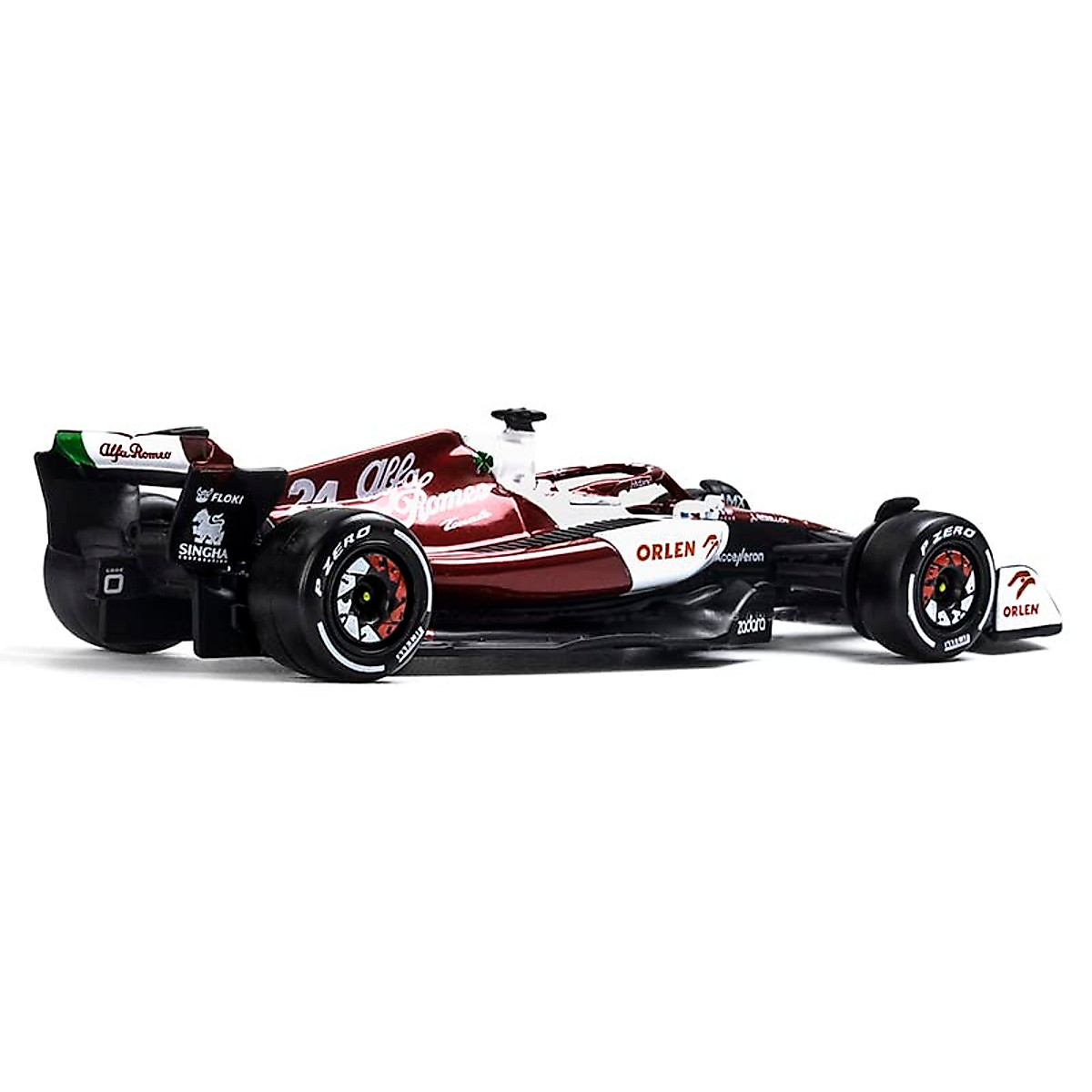 JODIYAAH Bburago 1:43 2022 Alfa Romeo F1 Racing Team C42#77 Valtteri Bottas Alloy Car Diecast Car Model Toy Collection (F1 C42#77)