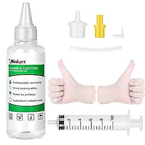 Xcinkjet 100ml printhead Cleaning kit for HP Epson Canon Brother 8600 8610 8620 6700 8625 wf-3640 et-2750 wf-3640 Printer Nozzle Cleaner