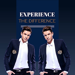 50 Collar Stays for Men's Dress Shirts - Metal Collar Stays for Men, 2 Sizes in a Divided Box (24-2.2 & 26-2.5 inch stays)