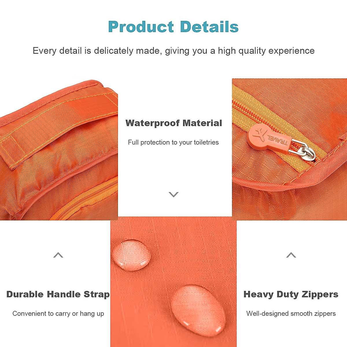 Hualibao Travel Shoes Pouch Shoe Bag with Handle Holds 1 Pairs of Shoes, Shoe Packing Cubes for Travel(Deep Blue)