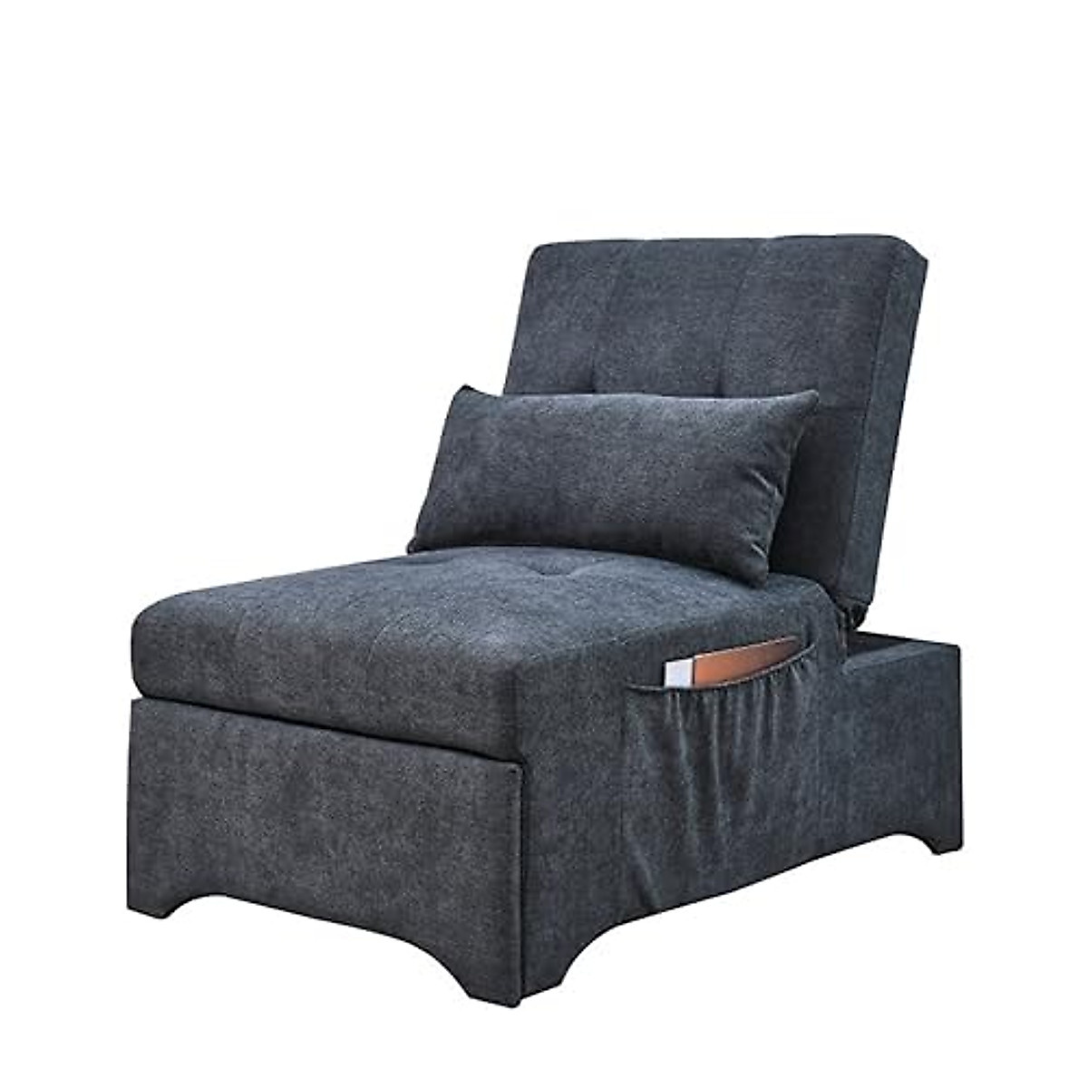 JFUYJK 24.5" W Sleeper Sofa Bed, Convertible Chair 4 in 1 Multifunctional Folding Sleeper Sofa Bed Pull Out