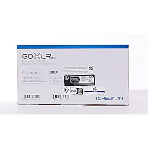 TC Helicon GoXLR MINI Online Broadcast Mixer with USB/Audio Interface and Midas Preamp, Officially Supported on Windows