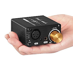 Douk Audio U5 Headphone Amps, Mini Fully Balanced Amplifier for Home Desktop PC XLR / 4.4mm Headsets, DC 5V