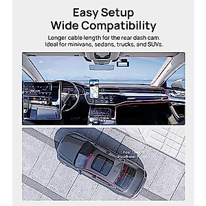 HawkEvo 4K/2.5K Dash cam Front and Rear, 3.2'' in Display with GSP, WiFi, G-Sensor, Super Night Vision, Loop Recording, 24H Parking Mode, Wide Angle Dash Camera for Cars/Trucks, Supports 256GB Max
