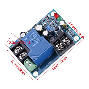 Fafeicy Charge Control Module, YX-1708 30A Automatic Battery Charger Charging Controller Protection Module(36V)