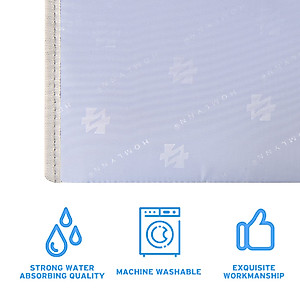 Homlynn Baby Portable Changing Pad, Diaper Bag Changing Pad Station, Machine-Washable Waterproof & Foldable for Anywhere Use(Grey)