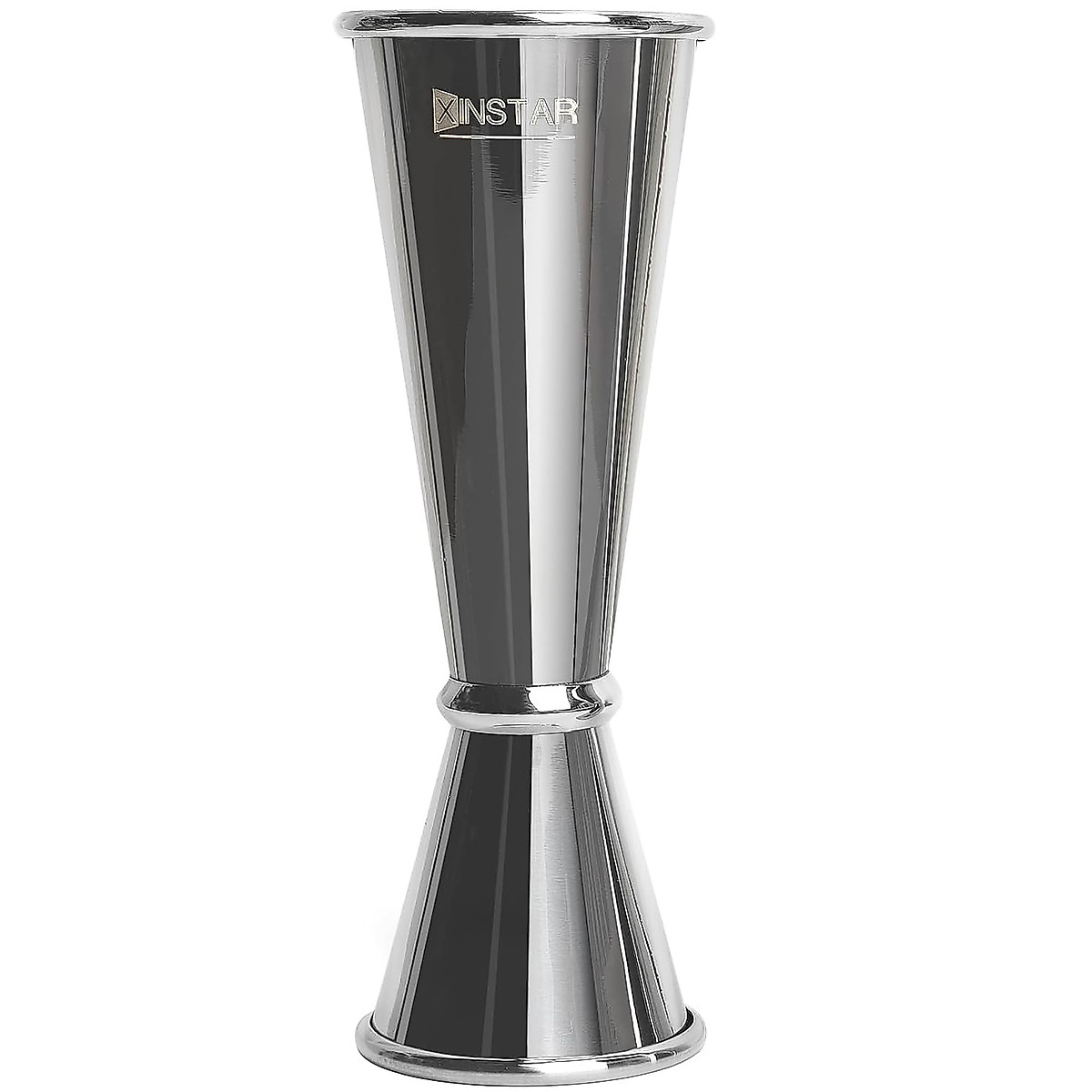 Jigger for Bartending,Japanese Professional Cocktail Jigger Premium 304 Stainless Steel Jigger Premium & Heavy-Duty 2 OZ 1 OZ with Dimensions Inside Bartending Measuring Cocktails Jigger