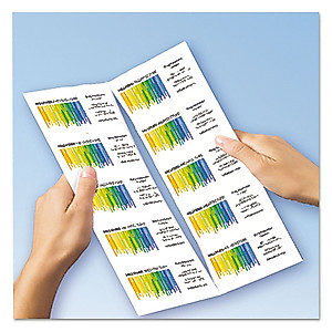 Avery 5877 Business Cards,F/Laser Printer,400/BX,3-1/2-Inch x2-Inch,White