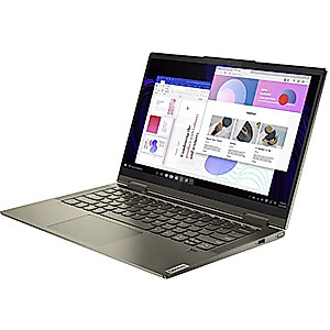 Lenovo - Yoga 7i 2-in-1 14" Touch Screen Laptop - Intel Evo Platform Core i5 - 12GB Memory - 512GB Solid State Drive - Dark Moss